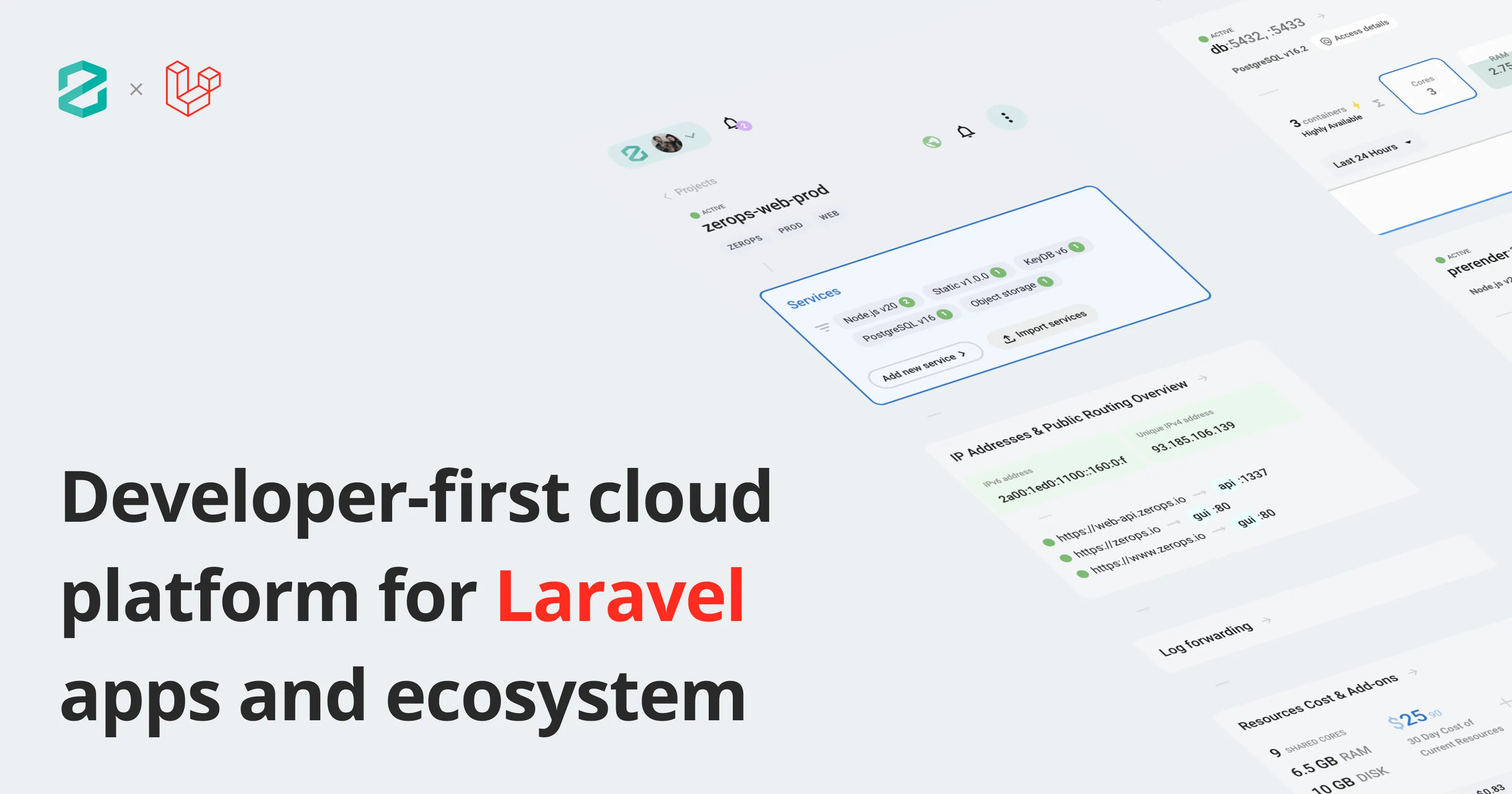 Zerops — developer-first cloud platform for Laravel apps and ecosystem